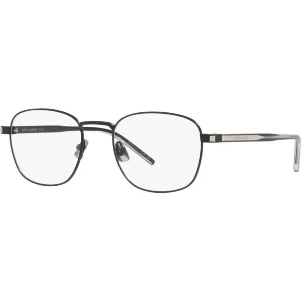 Saint Laurent 53mm Oval Optical Eyeglasses - Black
