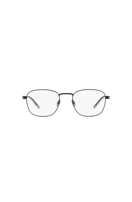Saint Laurent 53mm Oval Optical Eyeglasses