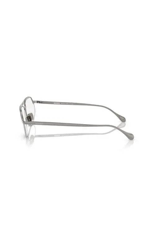 FERRARI 57mm Irregular Eyeglasses - Grey