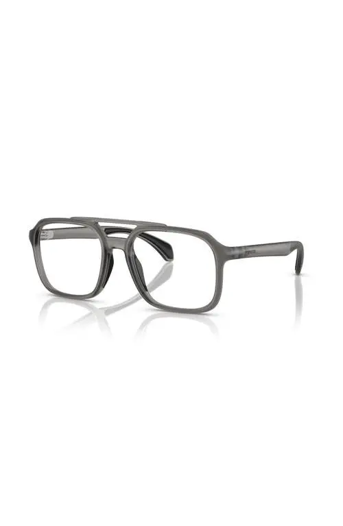 Moncler 54mm Square Optical Glasses - Grey