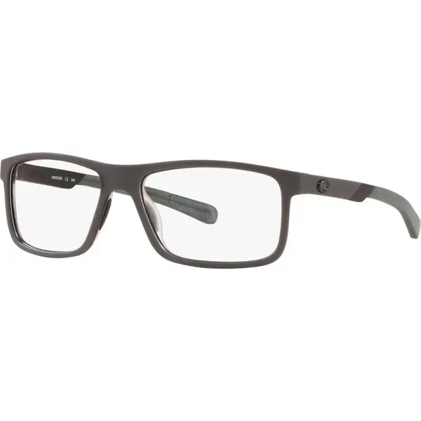 COSTA 57mm Rectangle Eyeglasses - Black