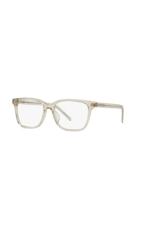 Saint Laurent 55mm Rectangle Optical Glasses - Blue