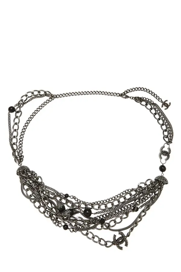 Chanel Chain Belt - Black
