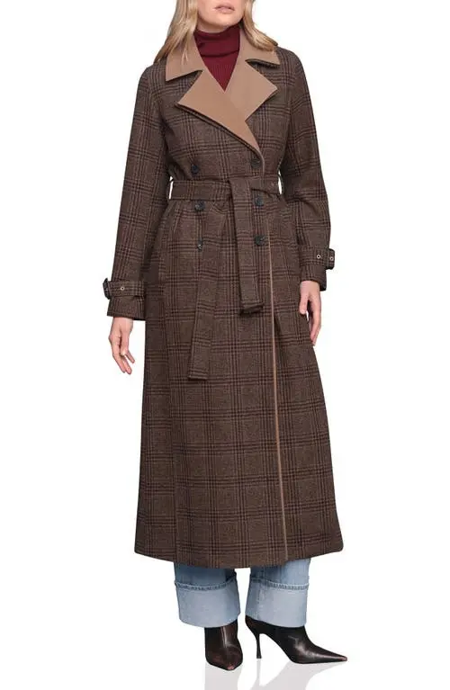 Avec Les Filles Double-layer Trench Coat
