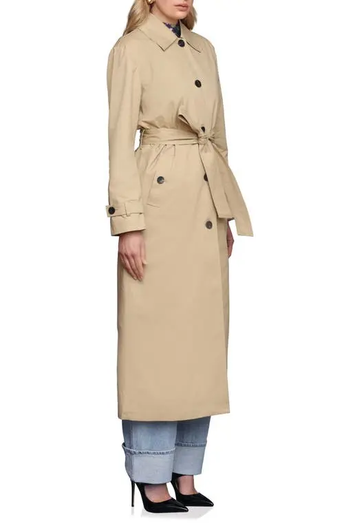 Avec Les Filles Belted Longline Trench Coat