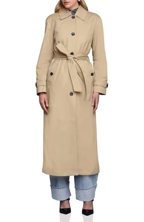 Avec Les Filles Belted Longline Trench Coat