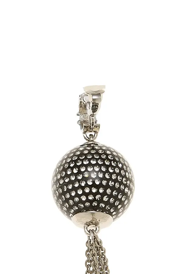 Chanel Cc Disco Ball Earrings