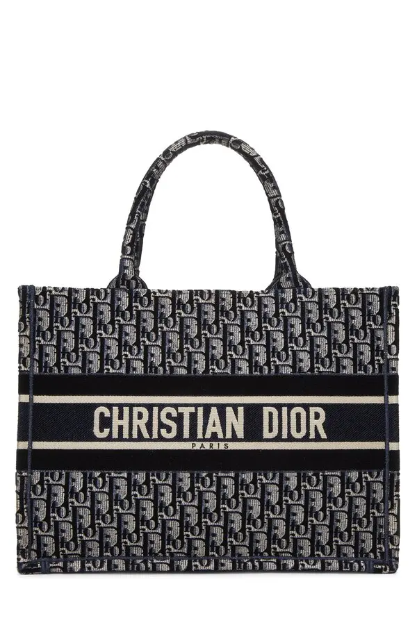 Dior Oblique Book Tote - Blue