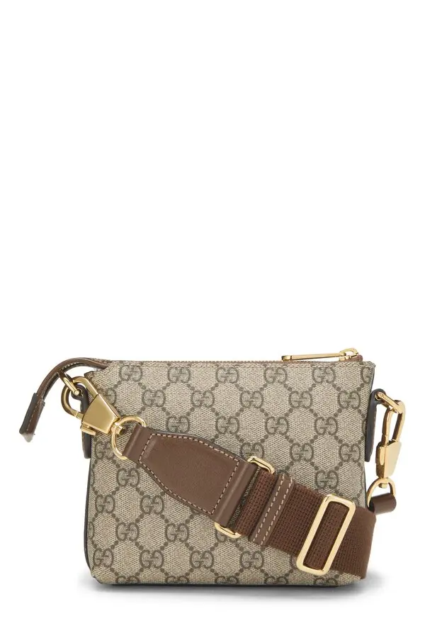 Gucci Original Gg Supreme Convertible Wristlet