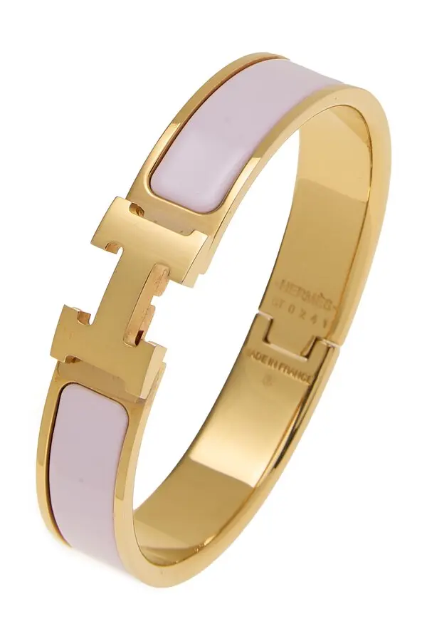 Hermès Clic Clac H Bracelet - Pink