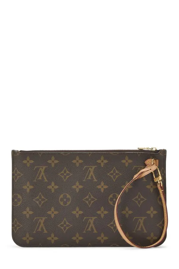 LOUIS VUITTON Monogram Pouch - Brown