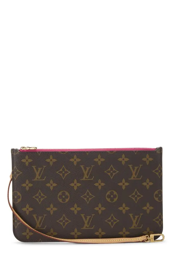 LOUIS VUITTON Monogram Pouch - Brown