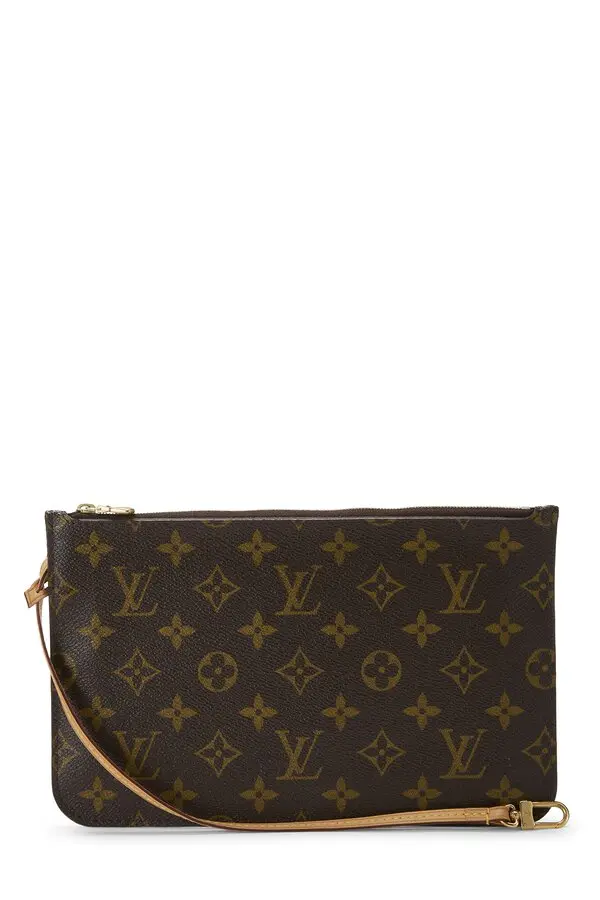 LOUIS VUITTON Monogram Pouch - Brown