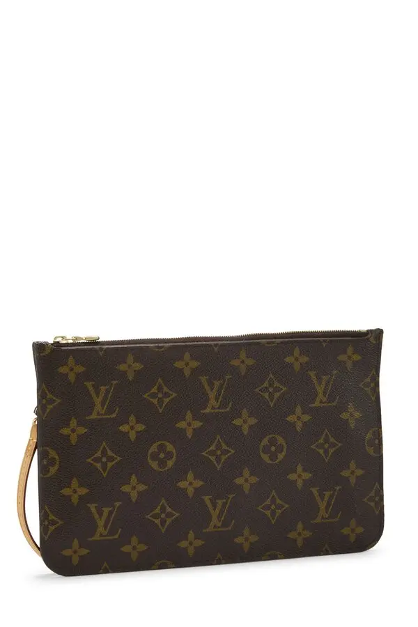 LOUIS VUITTON Monogram Pouch - Brown
