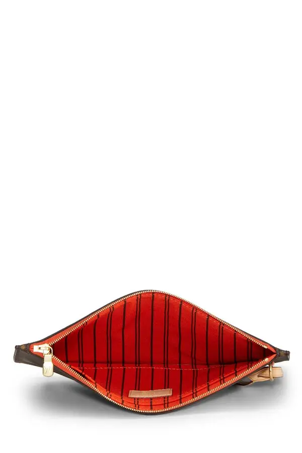 LOUIS VUITTON Monogram Pouch - Orange