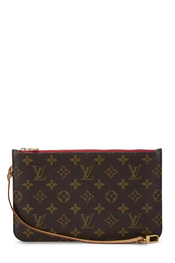LOUIS VUITTON Monogram Pouch - Red