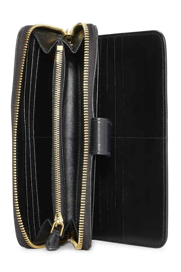 Prada Vitello Move Zip Around Wallet