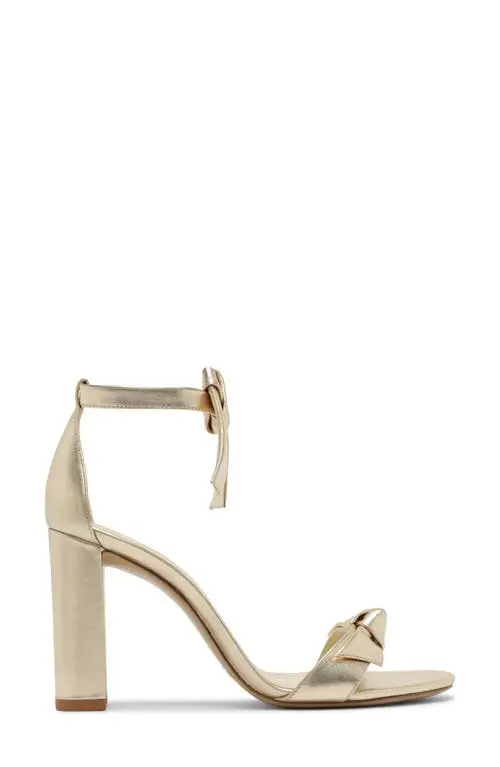 ALEXANDRE BIRMAN Clarita Metallic Sandals - Golden