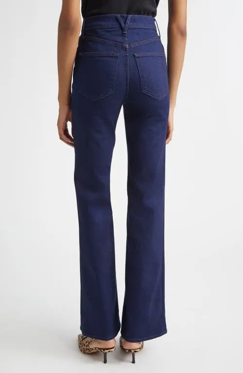 Veronica Beard Crosbie High-waist Wide Leg Jeans - Indigo Rinse