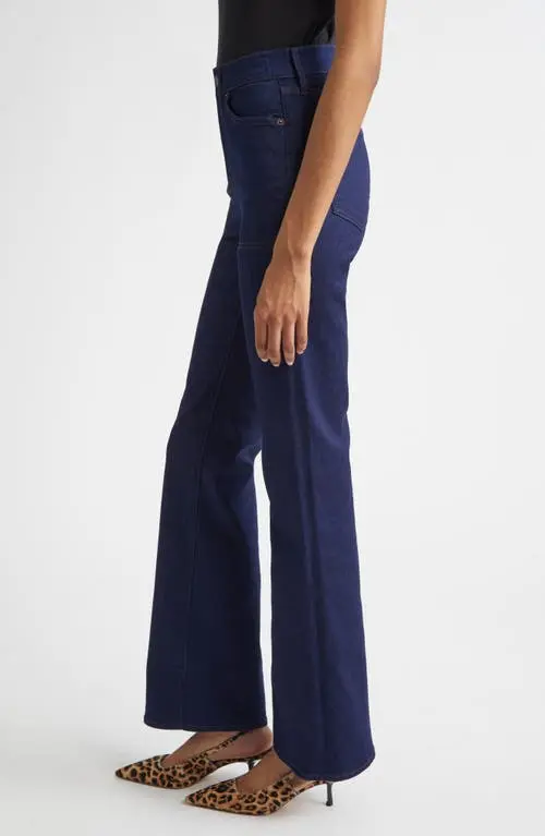 Veronica Beard Crosbie High-waist Wide Leg Jeans - Indigo Rinse