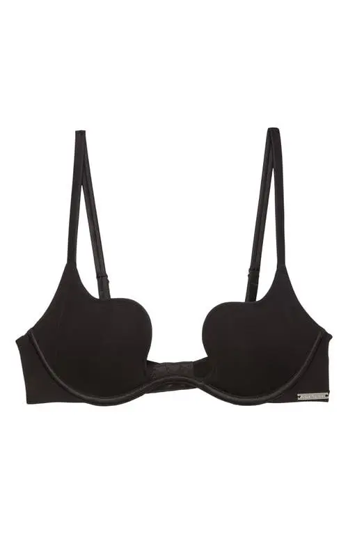FLEUR DU MAL Le Stretch U-neck Underwire Plunge Bra - Black