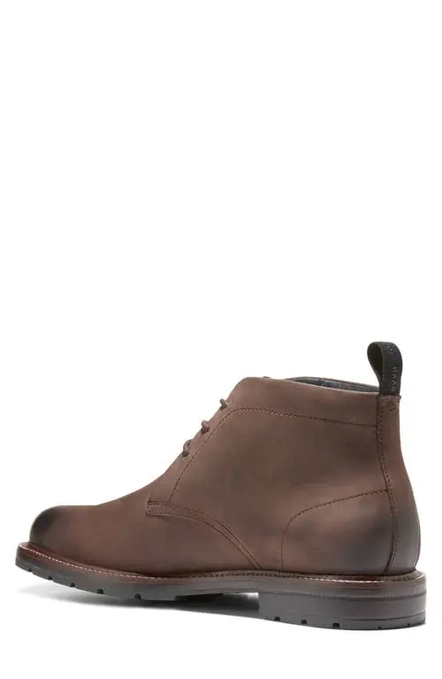 Cole Haan Roundhill Grand Waterproof Chukka Boot - Dark Chocolate Nubuck