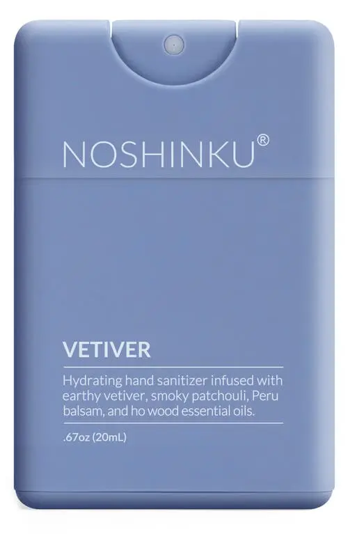 NOSHINKU Refillable Vetiver Hydrating Pocket Hand Sanitizer - Vetiver-patchouli