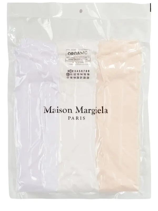 MAISON MARGIELA Pack Of Three T-shirts - White