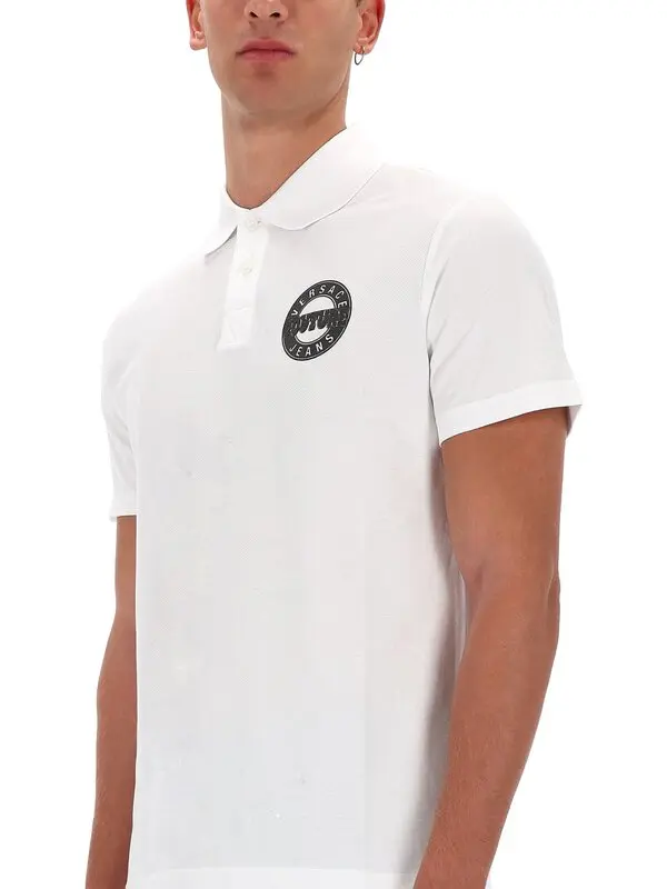 Versace Polo With Logo