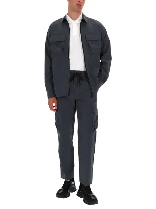 Versace Technical Cargo Pants - Grey