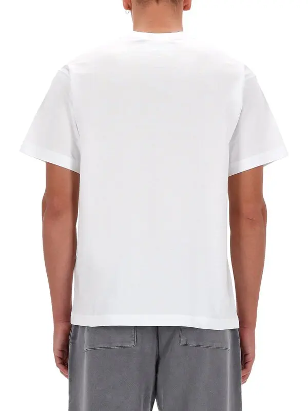 Versace Small Square Logo T-shirt - White