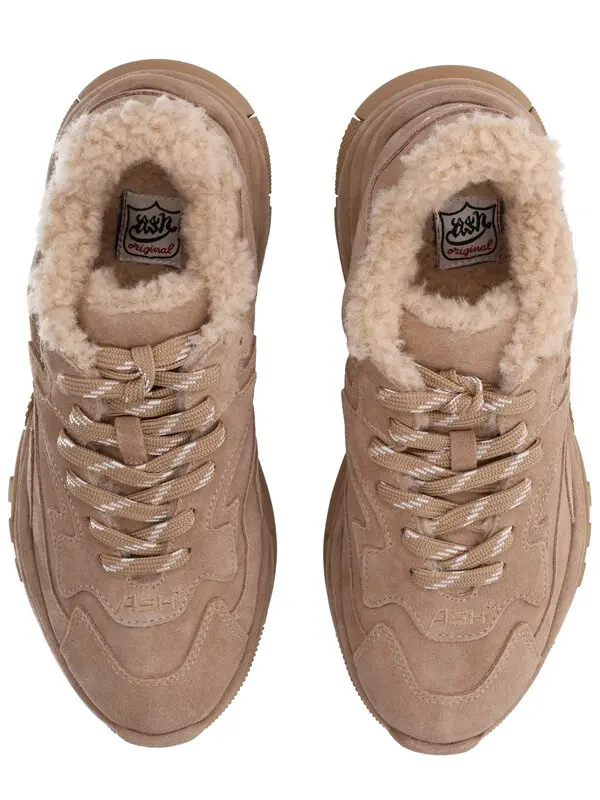 Ash Addict Bis Fur Sneakers - Brown