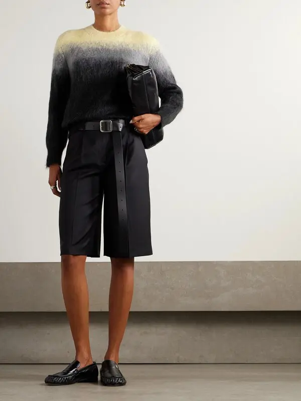 JIL SANDER Dégradé Mohair-blend Sweater