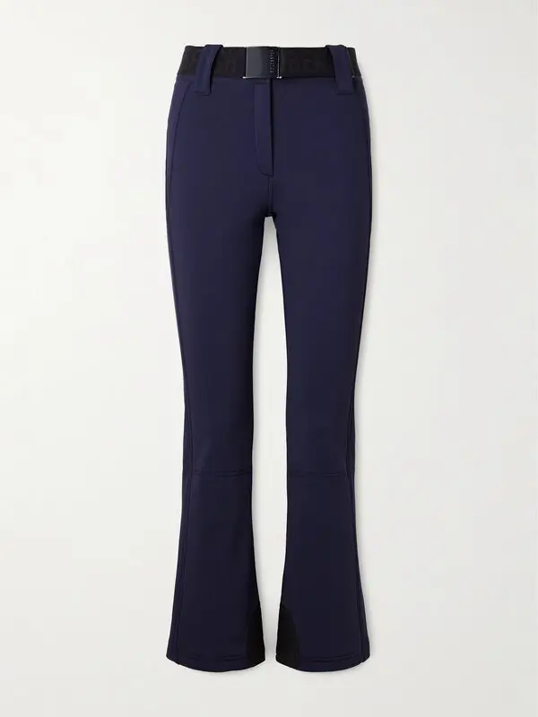 Goldbergh Pippa Belted Flared Ski Pants - Blue