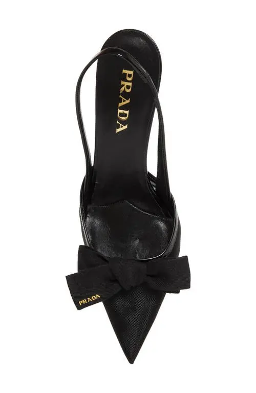 Kate Spade New York Mesh Bow Slingback Pump