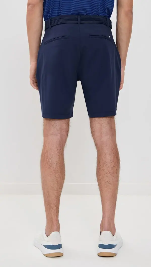 REDVANLY Varick Pull-on 7.5-inch Shorts - Midnight Navy
