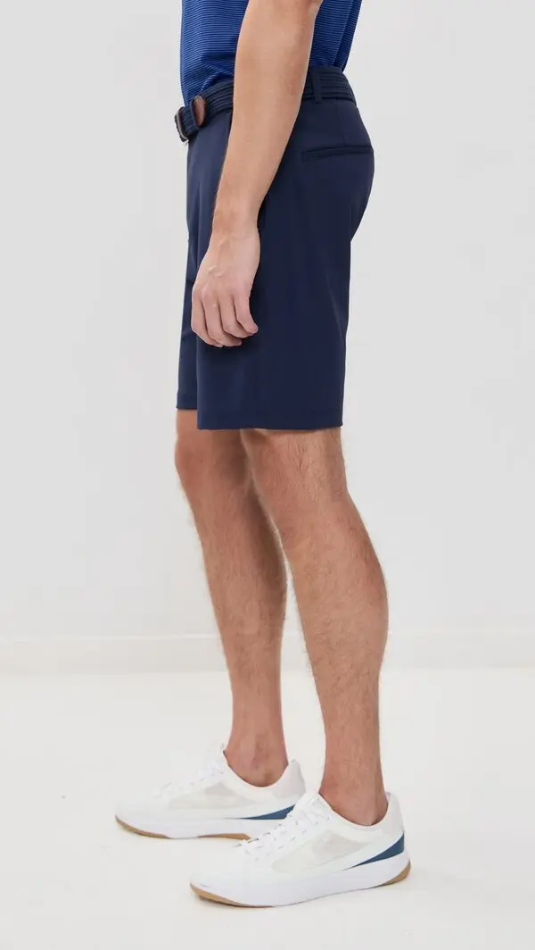 REDVANLY Varick Pull-on 7.5-inch Shorts - Midnight Navy