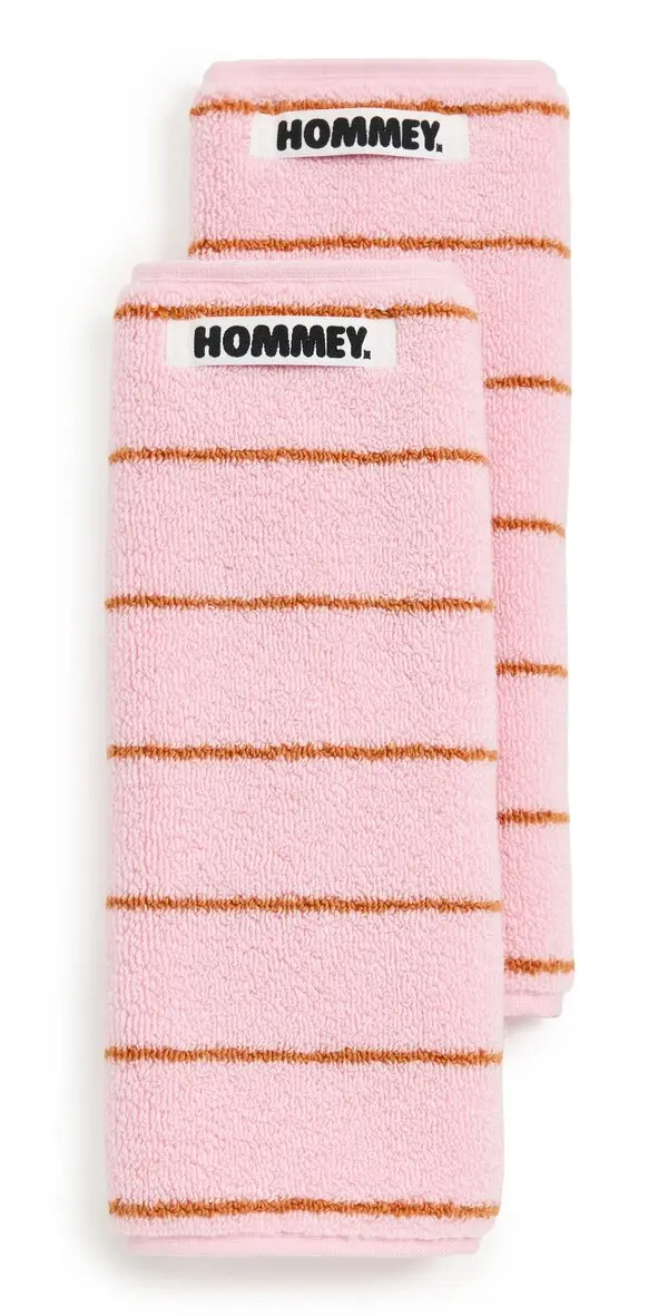 HOMMEY Face Towels 2 Pack - Fleur