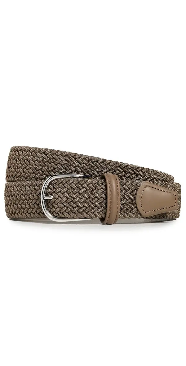 Anderson's Nylon Woven Belt - Olive F13