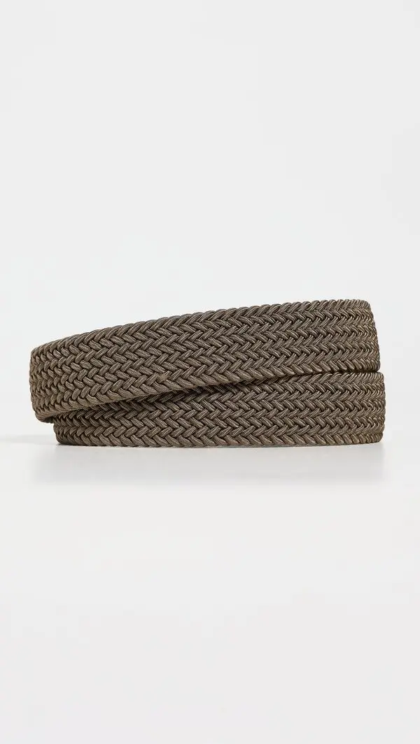 Anderson's Woven Belt - Olive F13