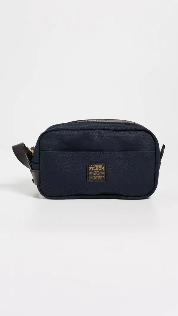 Filson Rugged Twill Toiletry Bag - Navy
