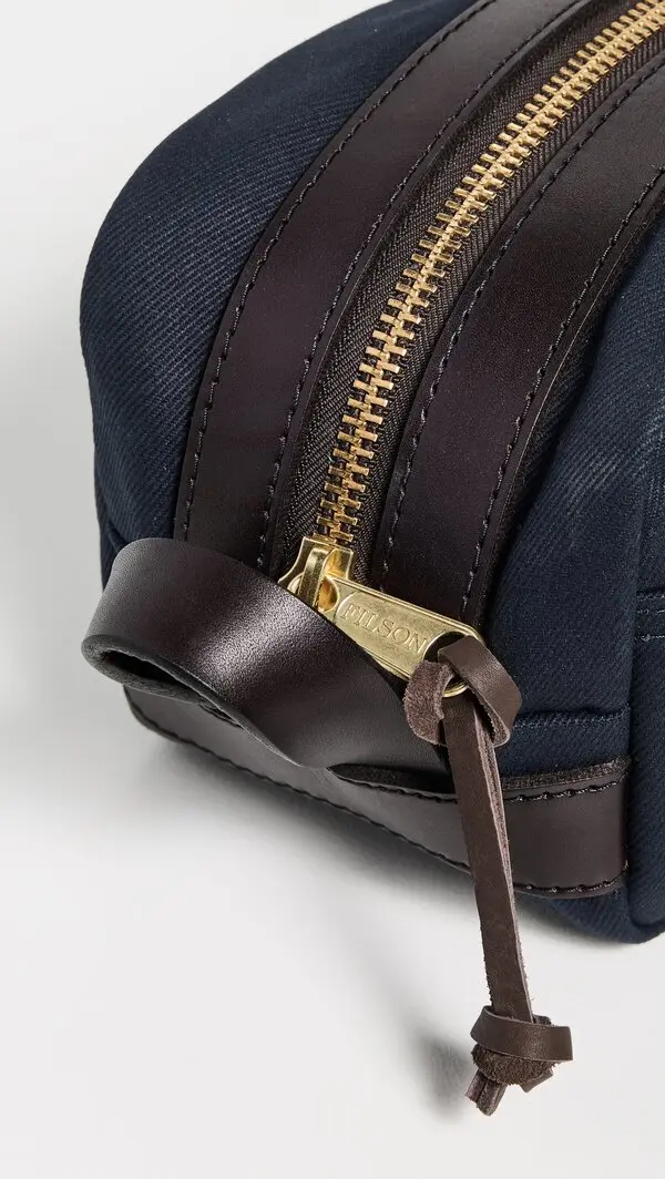 Filson Rugged Twill Toiletry Bag - Navy