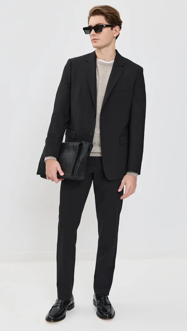 Theory Mayer Stretch Wool Pants