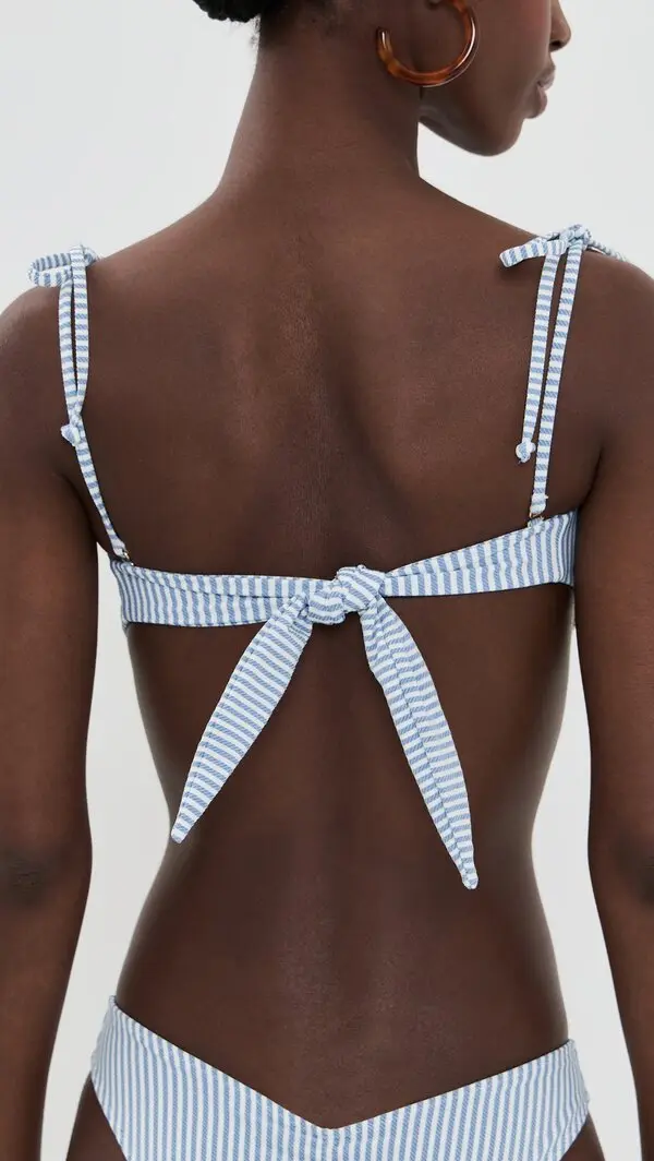 MONTCE Tori Ties Bandeau Bikini Top