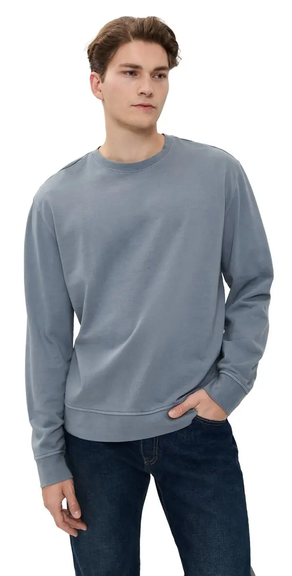 FAIR HARBOR The Saltaire Crew Neck Sweatshirt - Maritime