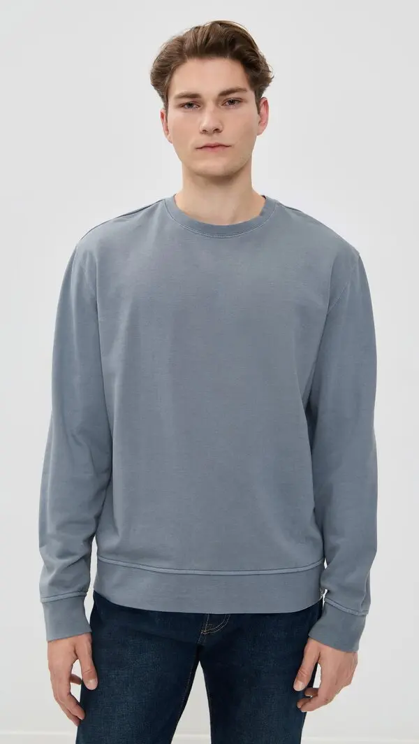 FAIR HARBOR The Saltaire Crew Neck Sweatshirt - Maritime