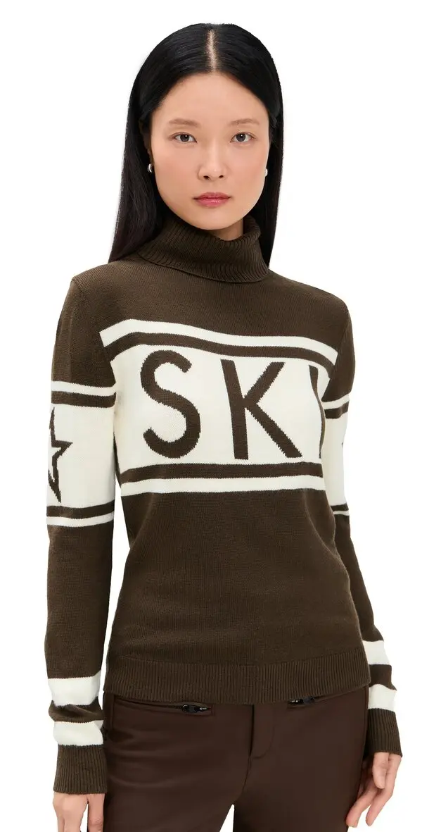 Perfect Moment Schild Sweater - Chocolate