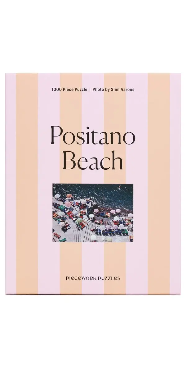 PIECEWORK Positano Beach 1000-piece Puzzle - One-color