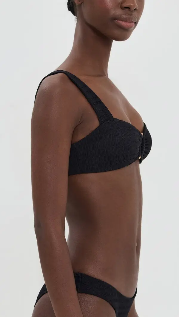 L*Space Willow Bikini Top - Black