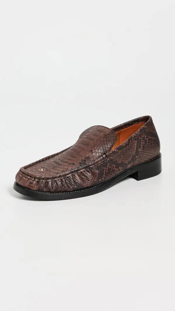 Acne Studios Light Hiss Embossed Loafers